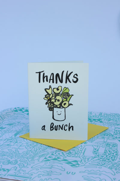 Thanks a Bunch Greeting Card – I Must Draw
