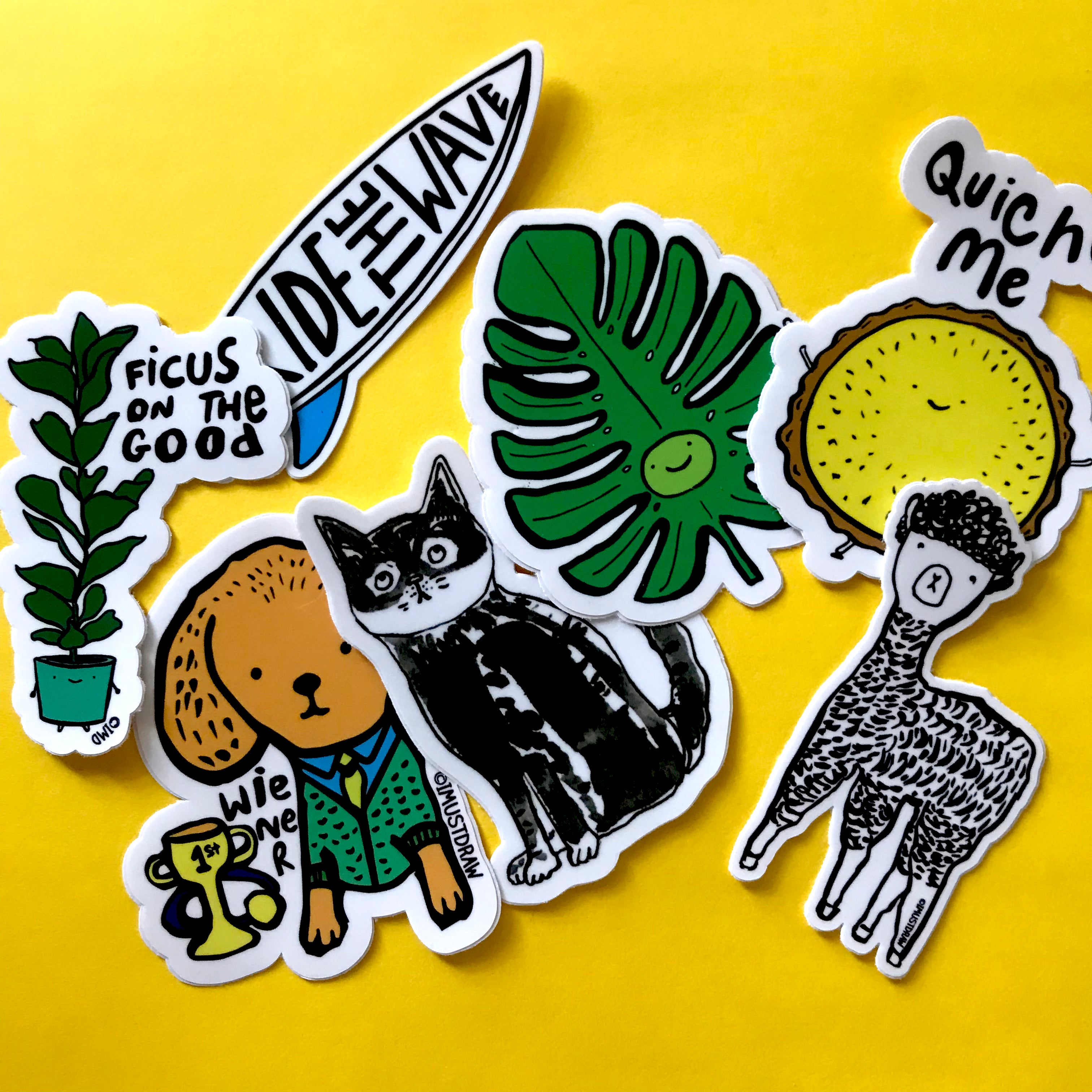 Stickers – I Must Draw
