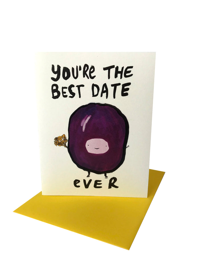Girlfriend/ Boyfriend/Anniversary "Best Date Ever" Greeting Card – I ...