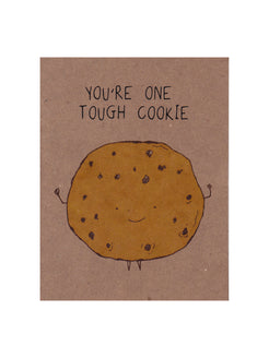 Tough Cookie Motivational Greeting Card – I Must Draw